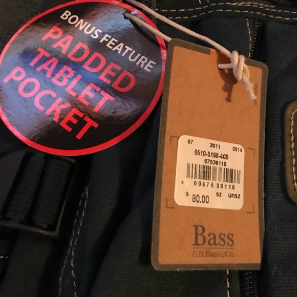 Bass | Bags | Bass Blue Backpack Brand New | Poshmark